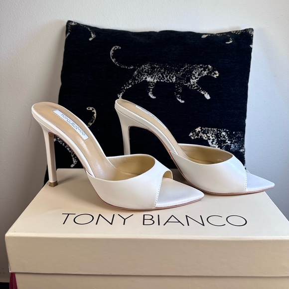 Tony Bianco | Shoes | Tony Bianco Malibu Sandal In Dove Off White High ...